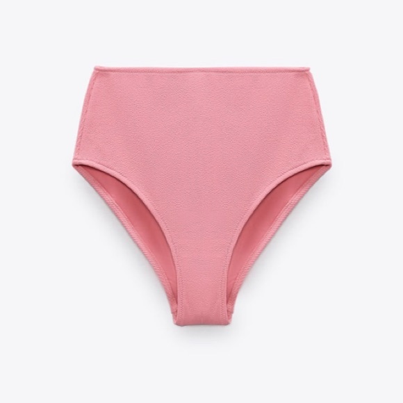 Zara | Swim | Nwt High Waisted Structured Bikini Bottom | Poshmark